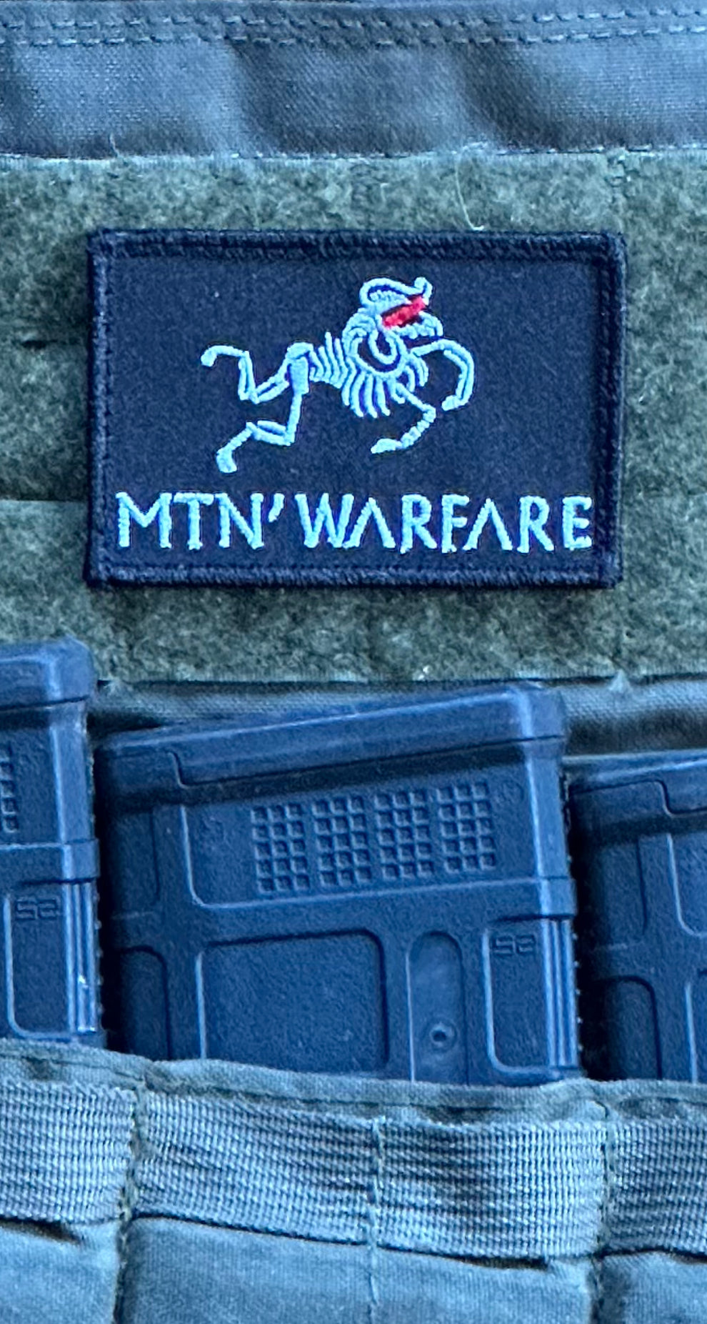 MTN'WARFARE Patch – OVIS APPAREL